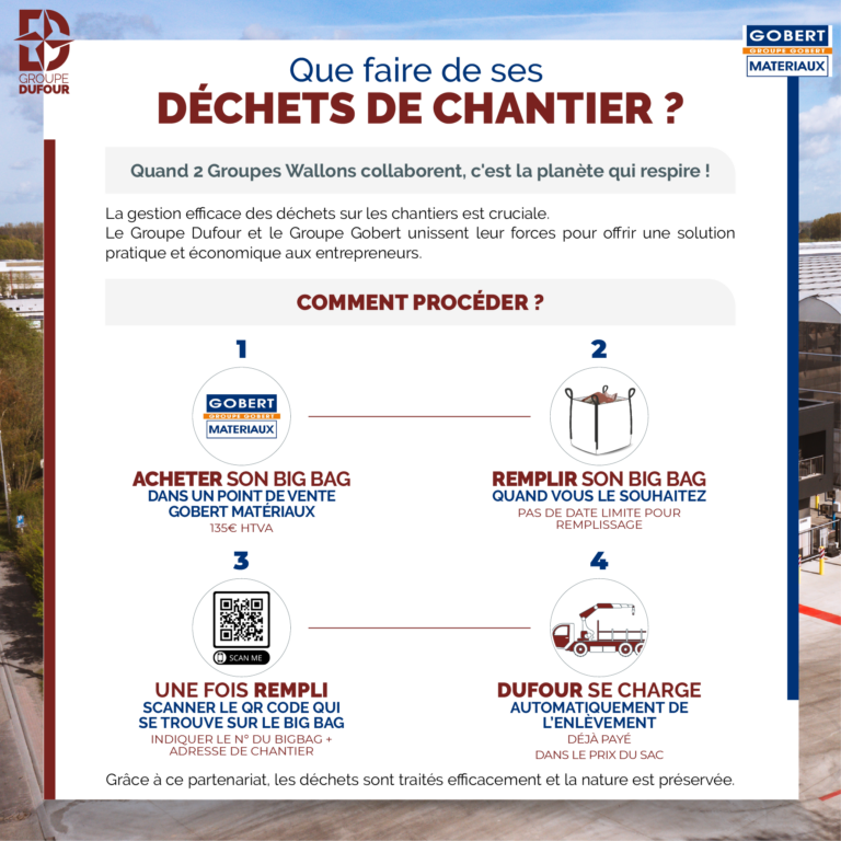 Déchets de chantier - Groupe Gobert